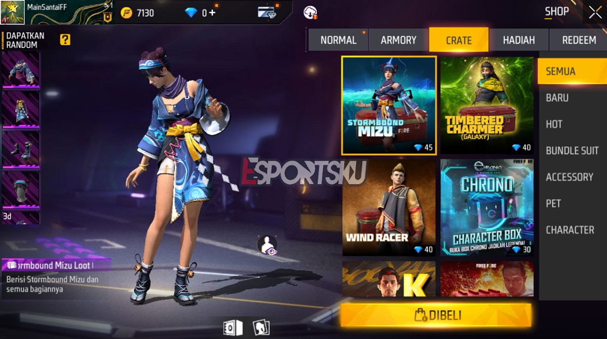 Stormbound Loot Crate FF, Bundle Pengendali Air Free Fire! – Esportsku