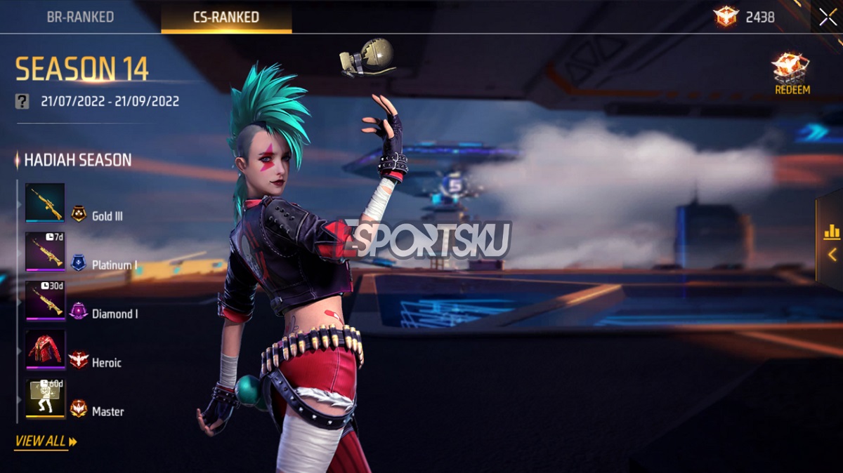 Tanggal Reset Clash Squad Rank Season 14 Free Fire (FF) – Esportsku