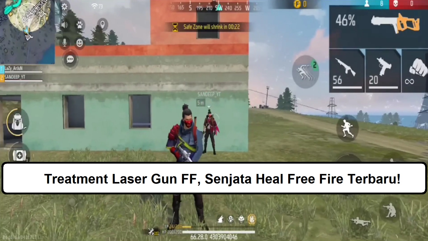 Treatment Laser Gun FF, Senjata Heal Free Fire Terbaru! – Esportsku