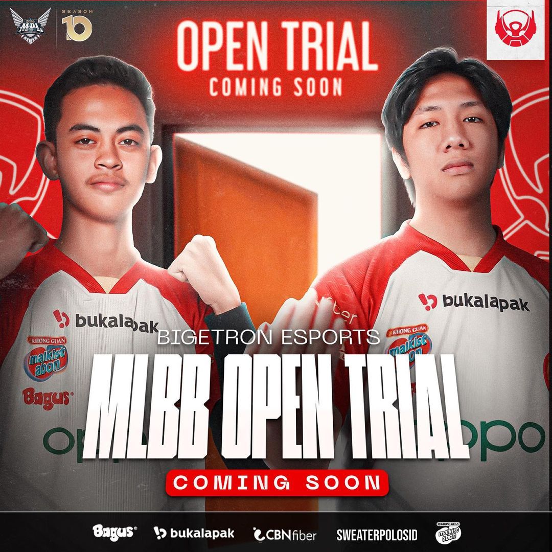 Usai MPL Season 10, Bigetron Open Trial Divisi Mobile Legends (ML ...