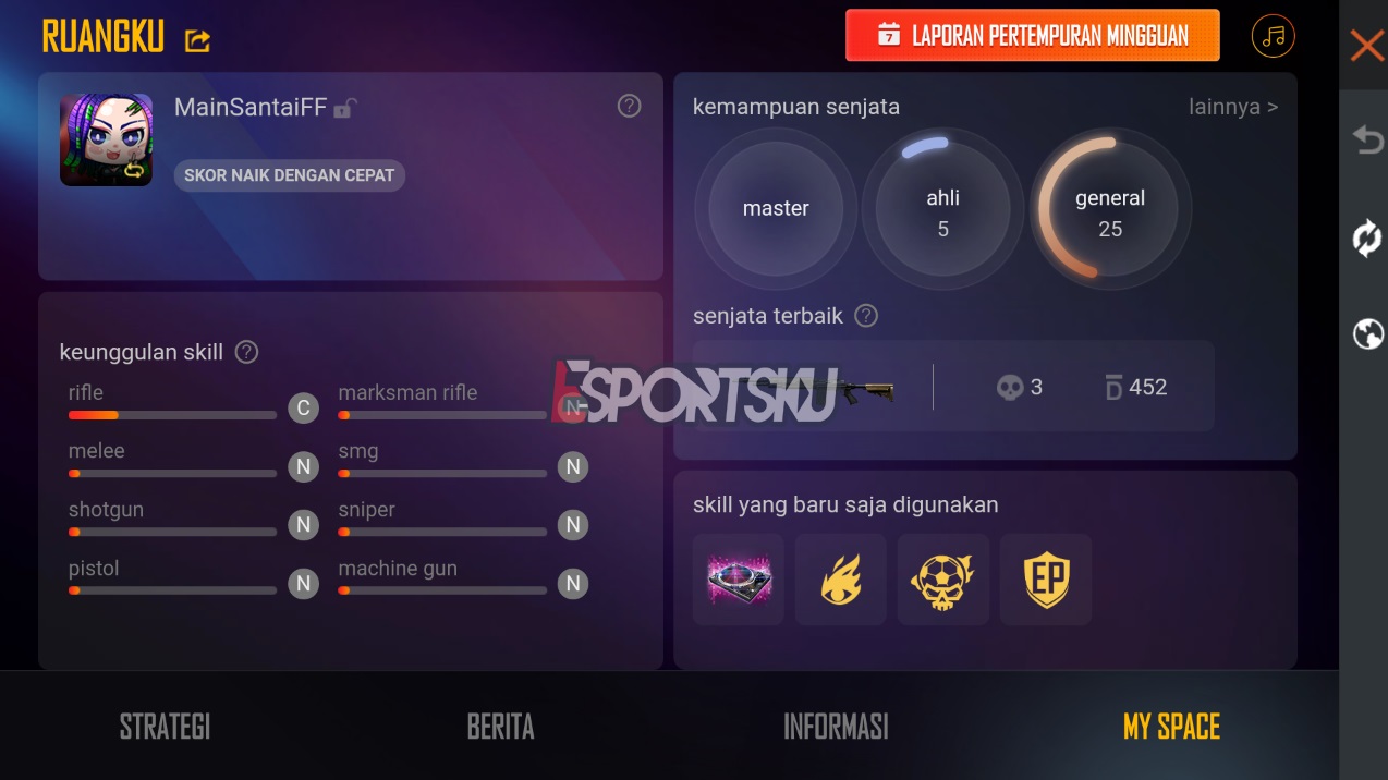 Booyah Buddy Free Fire, Cek Battle Record FF Kamu! – Esportsku