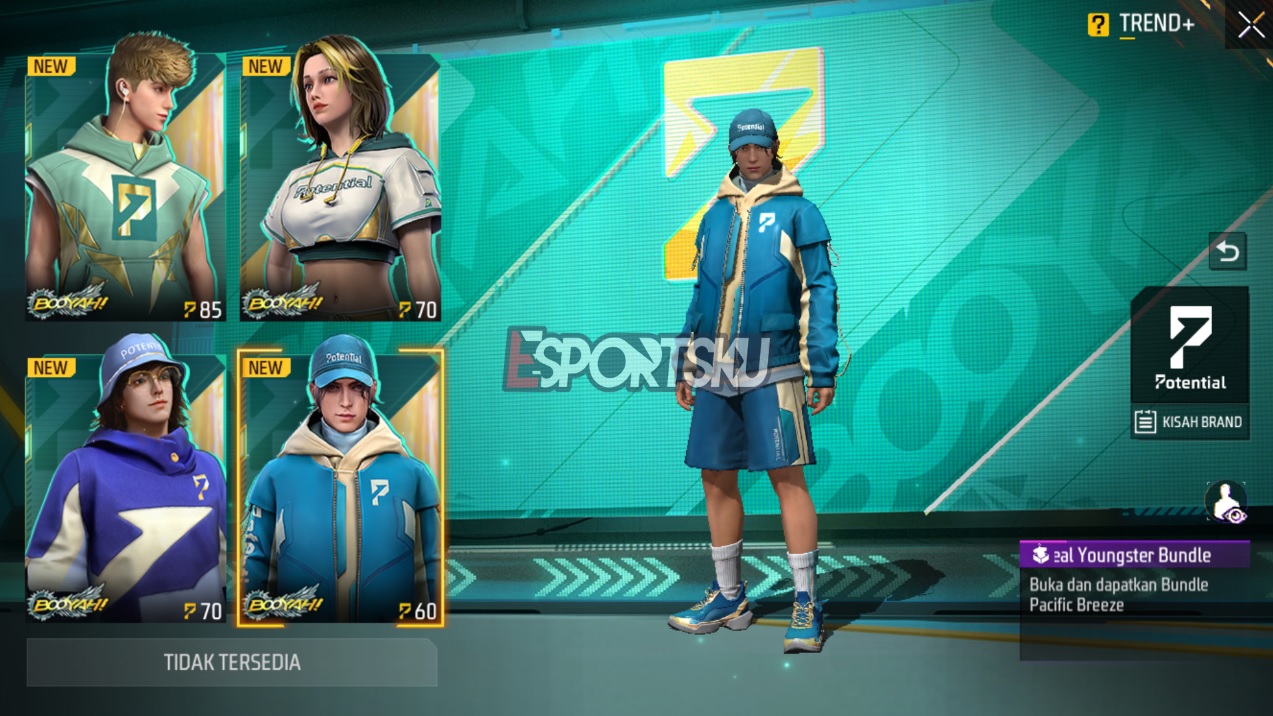 Bundle Mystery Shop Booyah Day 2022 Free Fire (FF) – Esportsku