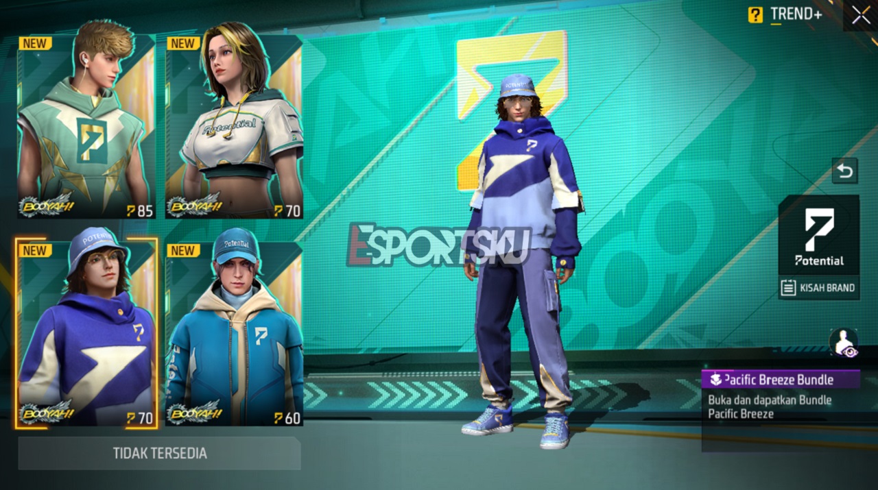 Bundle Mystery Shop Booyah Day 2022 Free Fire (FF) – Esportsku