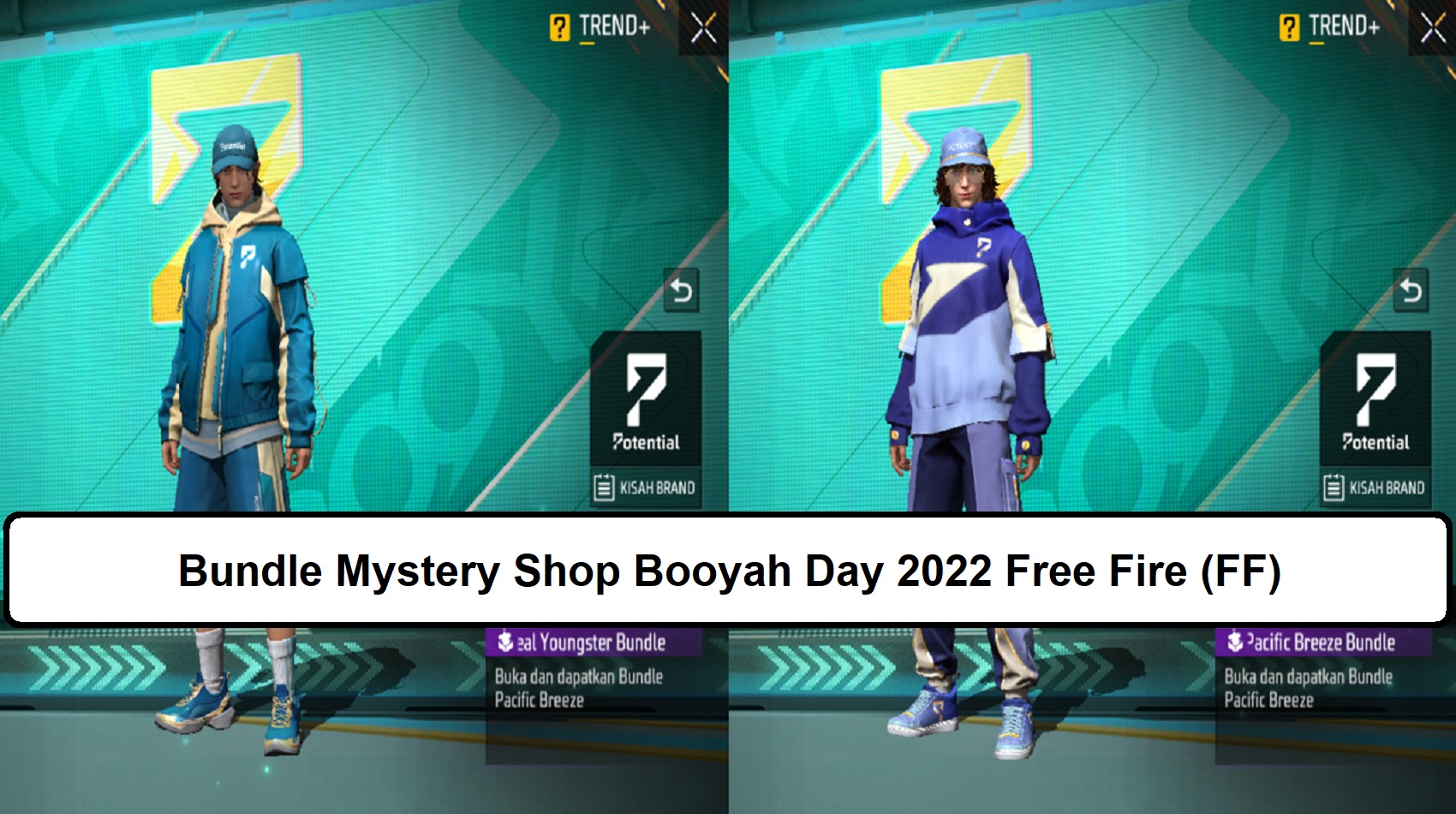 Bundle Mystery Shop Booyah Day 2022 Free Fire (FF) – Esportsku