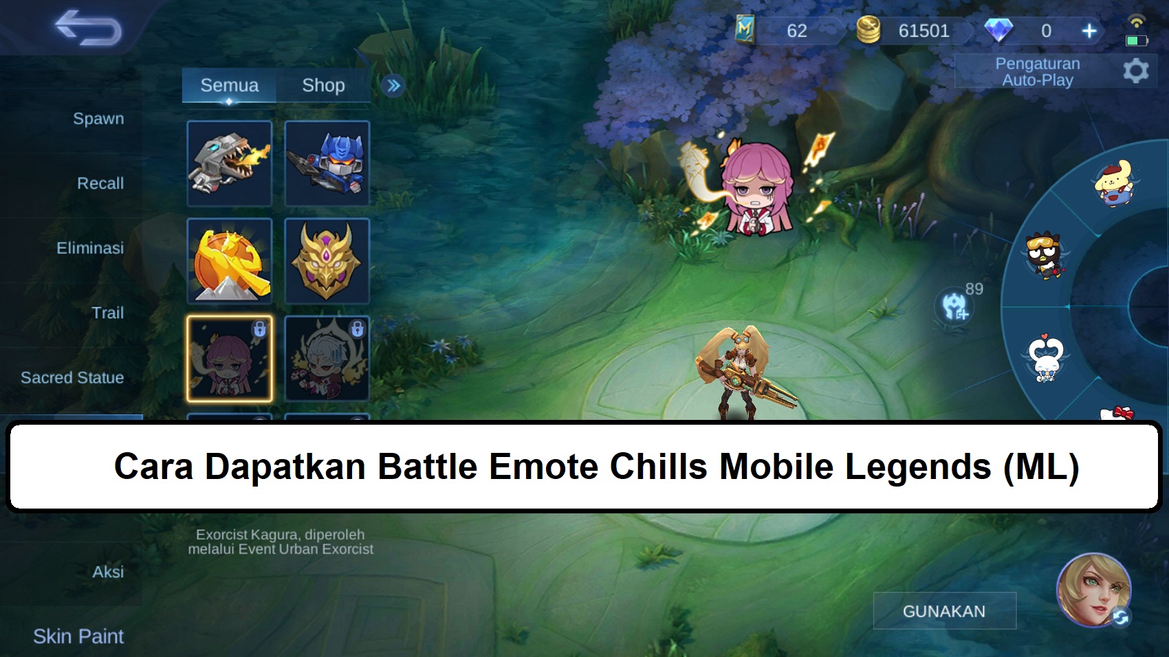 Cara Dapatkan Battle Emote Chills Mobile Legends (ML) – Esportsku