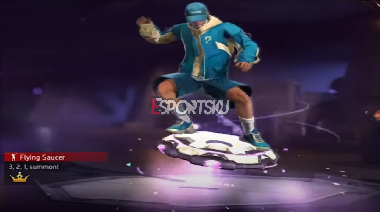 Cara Dapatkan Emote Flying Saucer dan Gun Skin G36 Bones of Terror FF ...