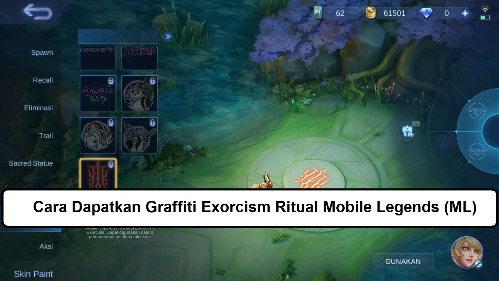 Cara Dapatkan Graffiti Exorcism Ritual Mobile Legends (ML) – Esportsku