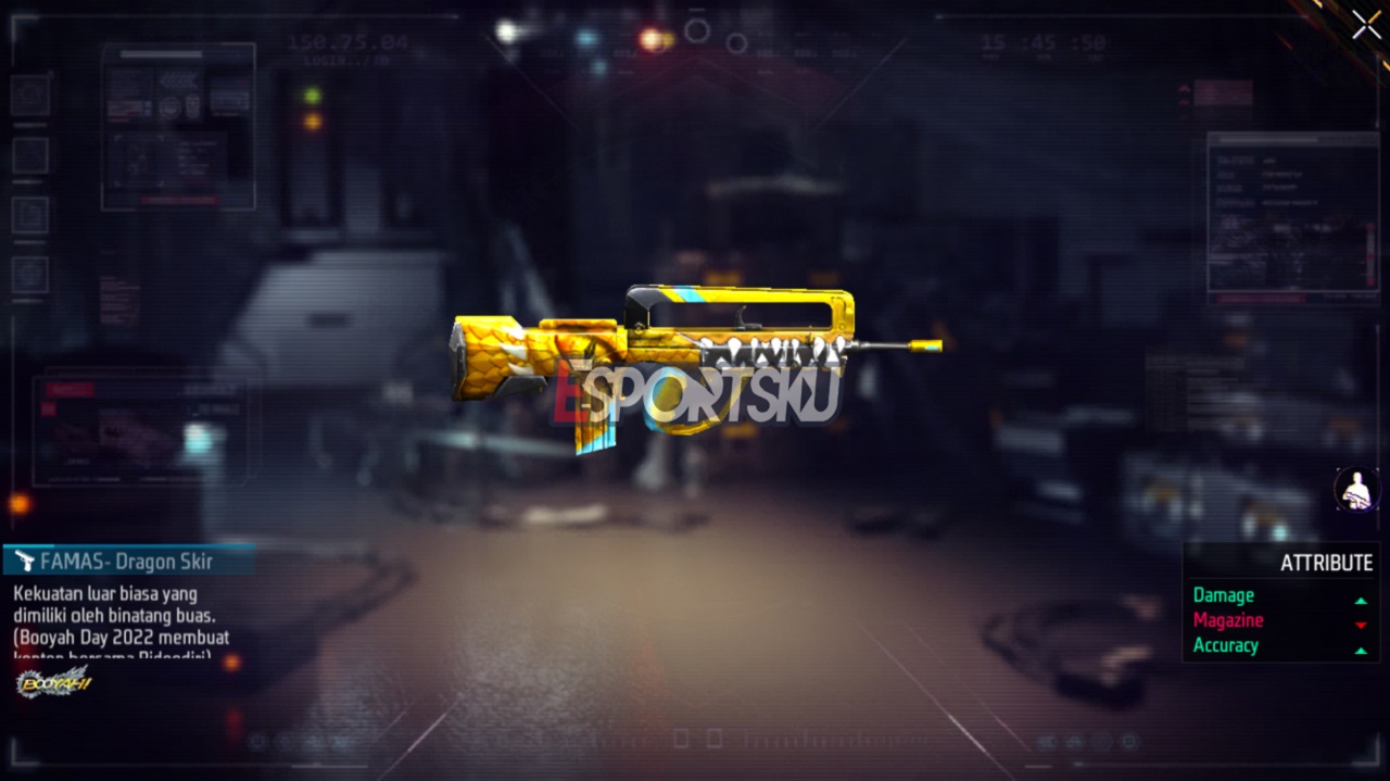 Cara Dapatkan Gun Skin Famas Dragon dan Sports Car Speed Acer FF ...