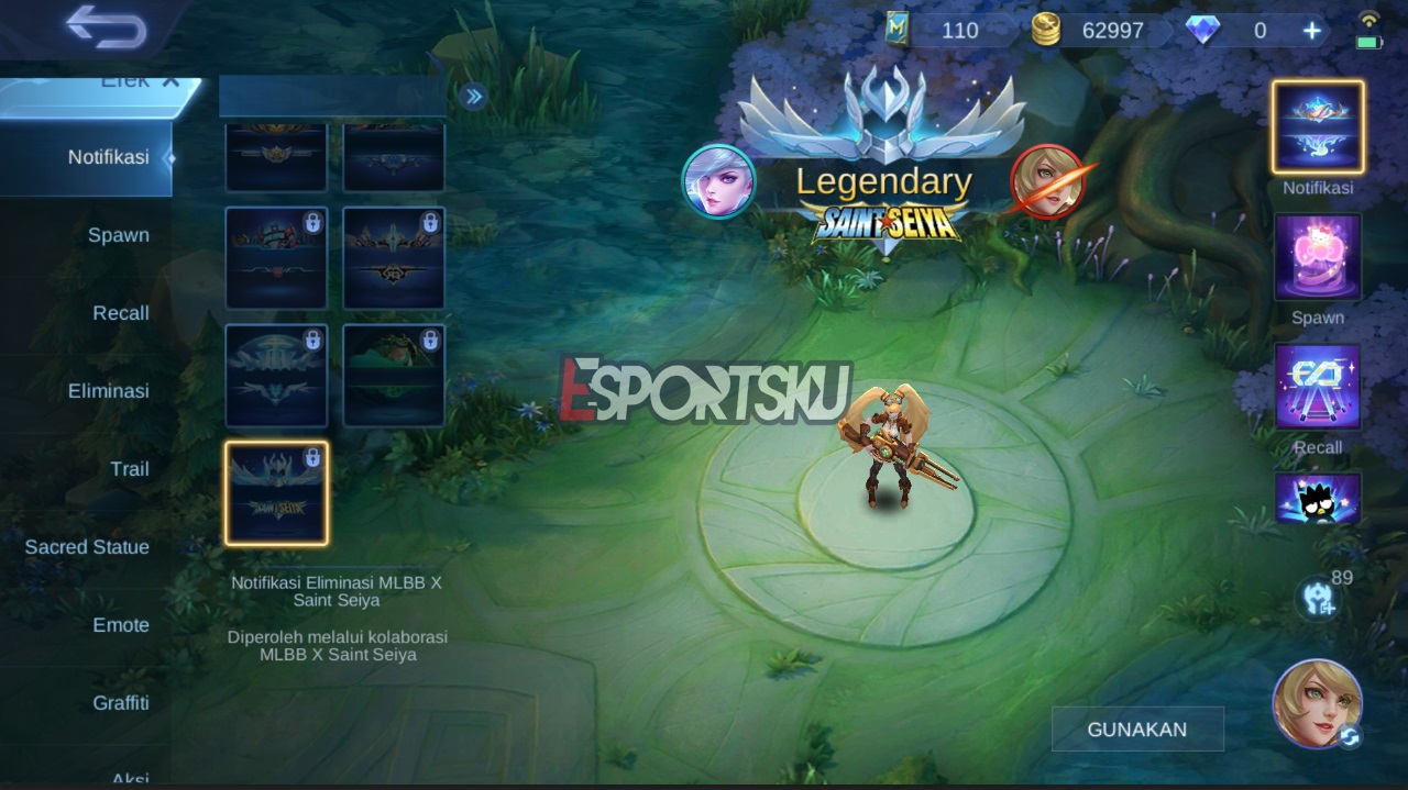 Cara Dapatkan Notifikasi Saint Seiya Mobile Legends (ML) – Esportsku
