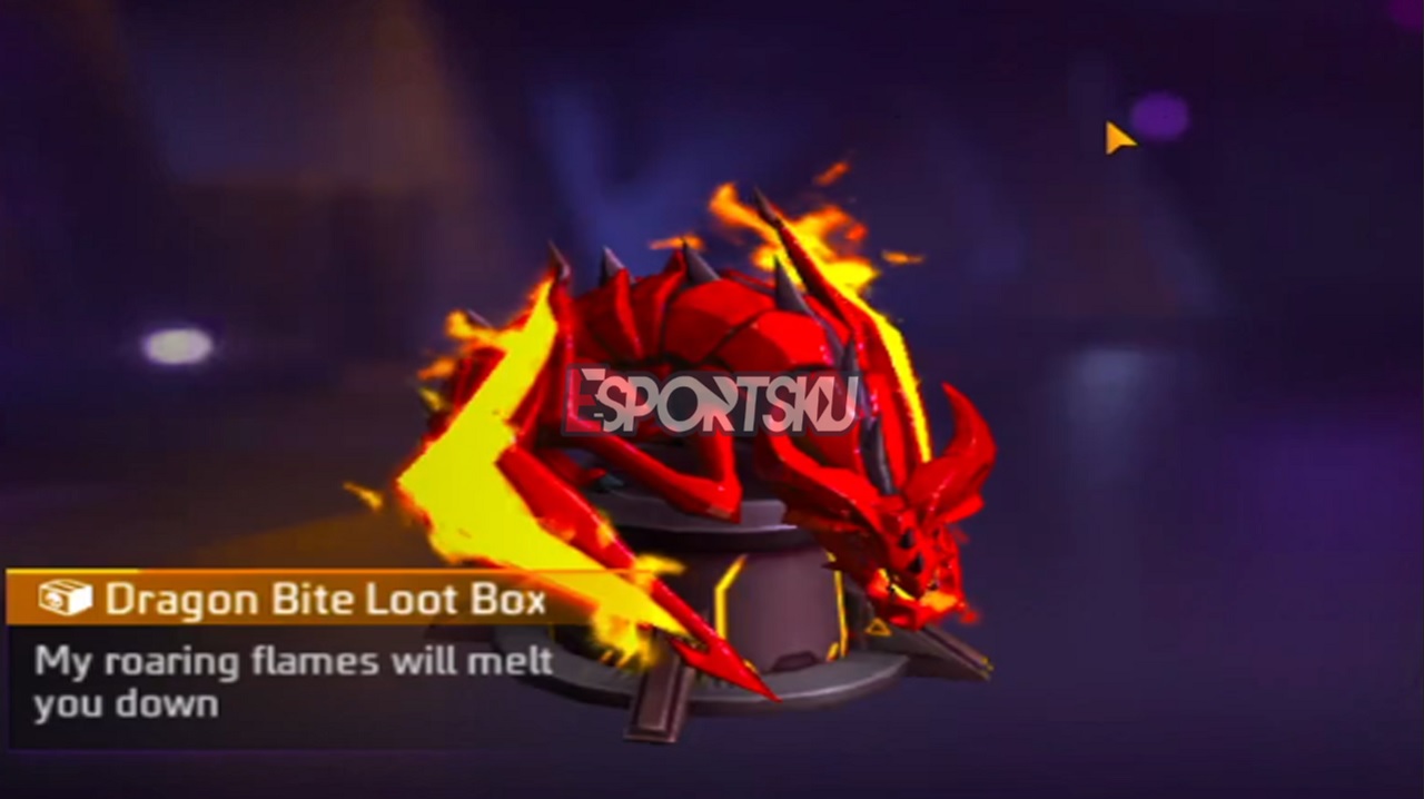 Dragon Bite Loot Box FF, Peti Harta Naga Api Free Fire! – Esportsku