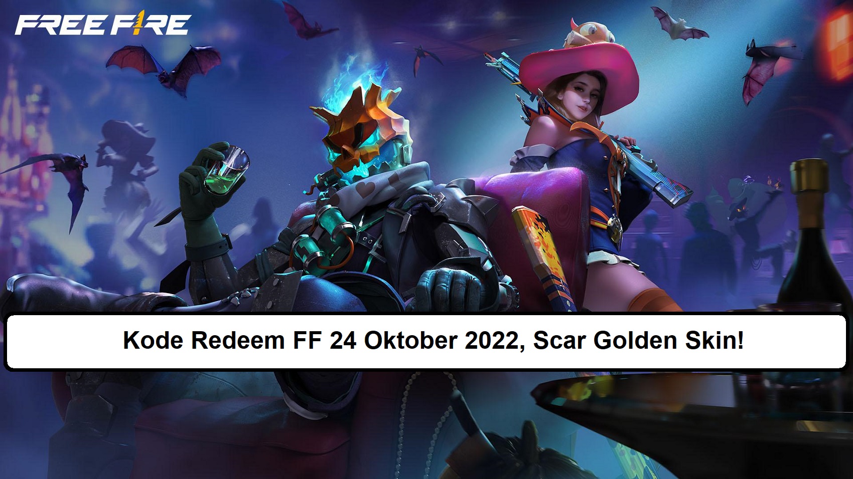 Kode Redeem FF 24 Oktober 2022, Scar Golden Skin! – Esportsku