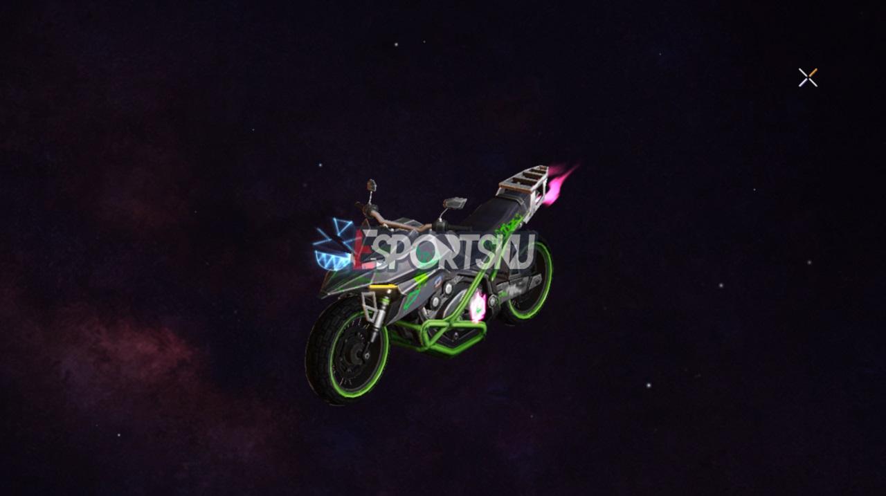 Motorbike Green Phantom FF, Motor Kesayangan Shirou! – Esportsku