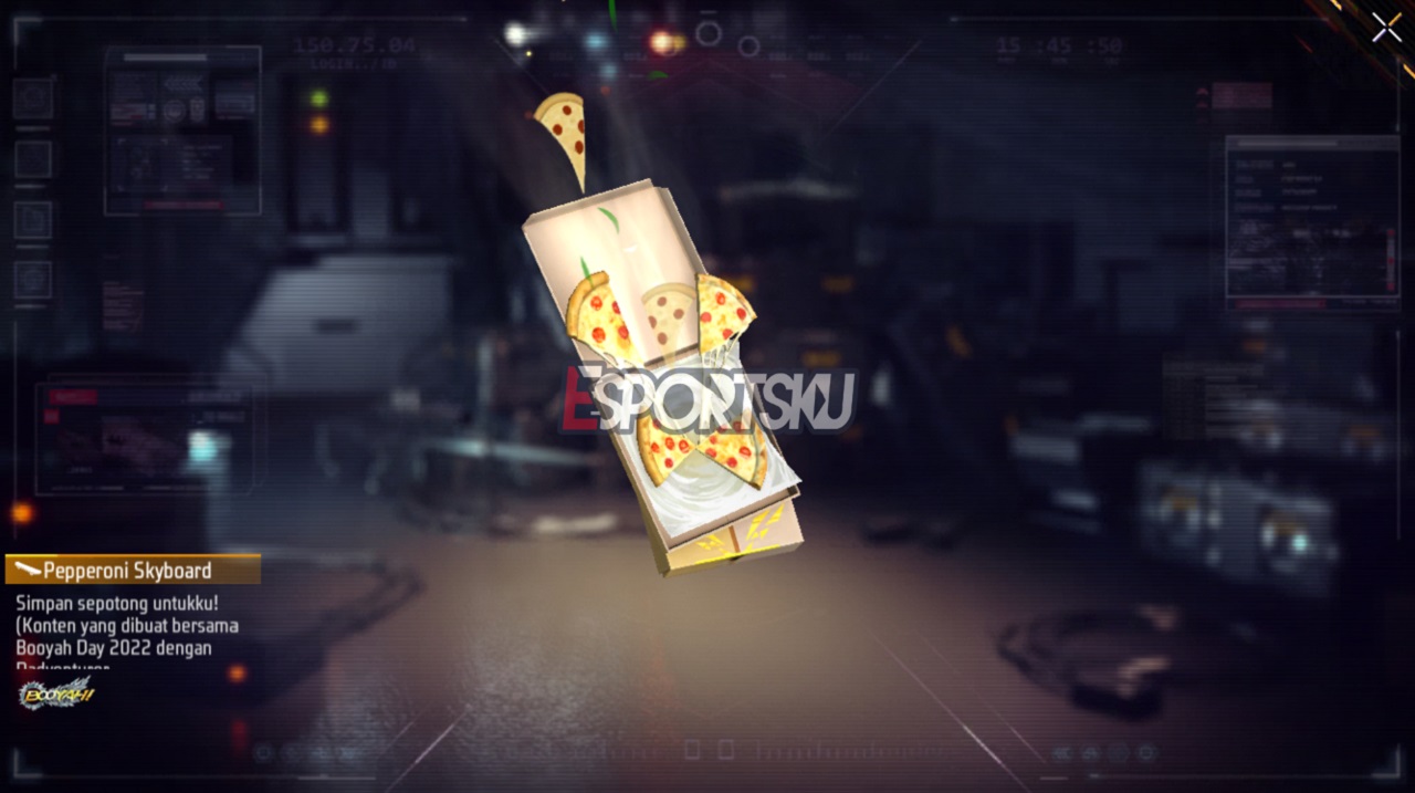 Skin Pepperoni Skyboard FF, Ini Cara Dapatnya! – Esportsku