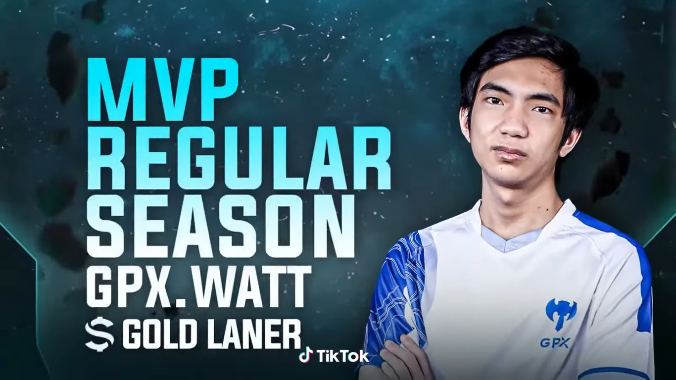 Watt Jadi MVP Regular Season MDL S6 Dengan GPX Mobile Legends (ML) – Esportsku