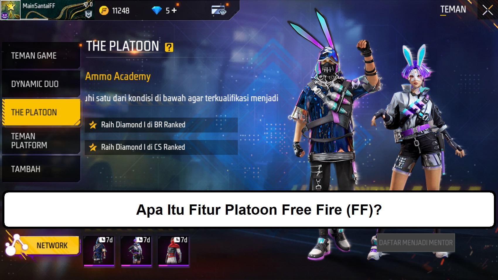 Apa Itu Fitur Platoon Free Fire (FF)? – Esportsku