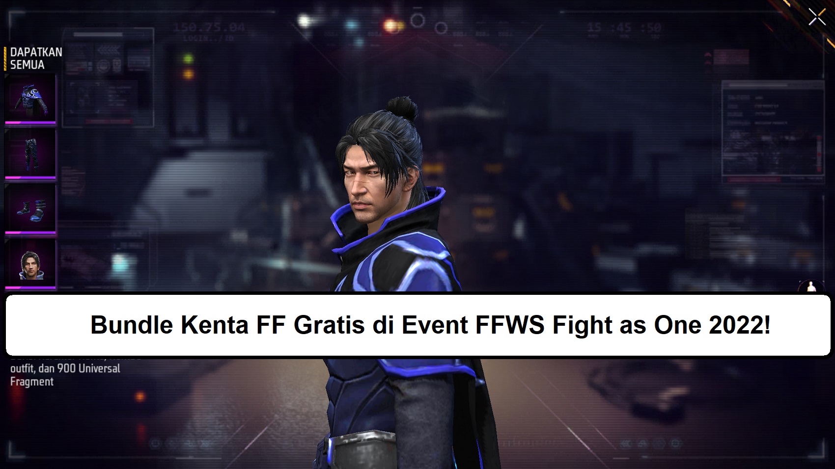 Bundle Kenta FF Gratis di Event FFWS Fight as One 2022! – Esportsku