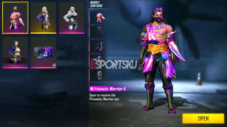 Cara Dapat Bundle Prismatic Warrior dan Token Shani Free Fire (FF ...