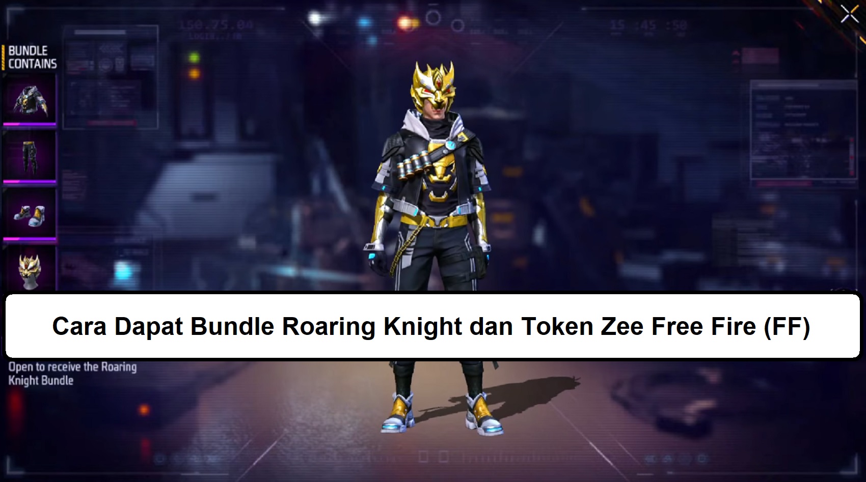 Cara Dapat Bundle Roaring Knight dan Token Zee Free Fire (FF) – Esportsku