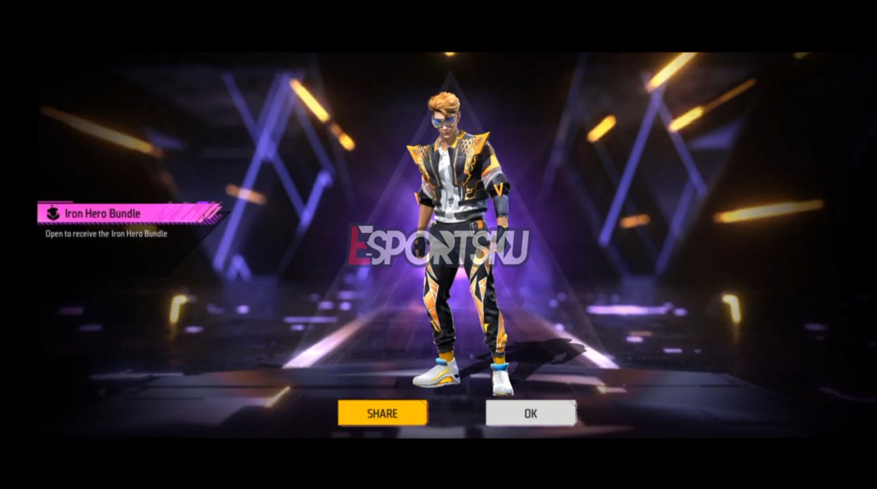 Cara Dapatkan Bundle Iron Hero Free Fire (FF) – Esportsku