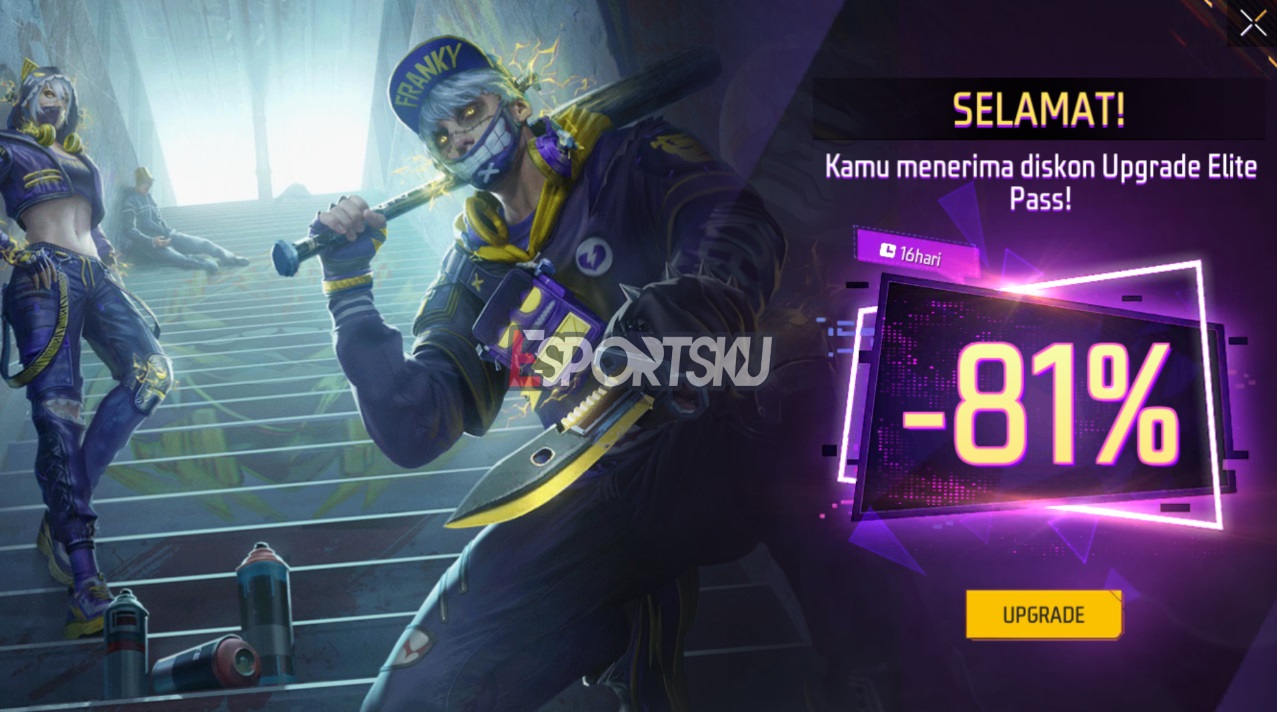 Diskon Elite Pass Season 54 90% Spesial FF x JKT48, Buruan Ambil ...