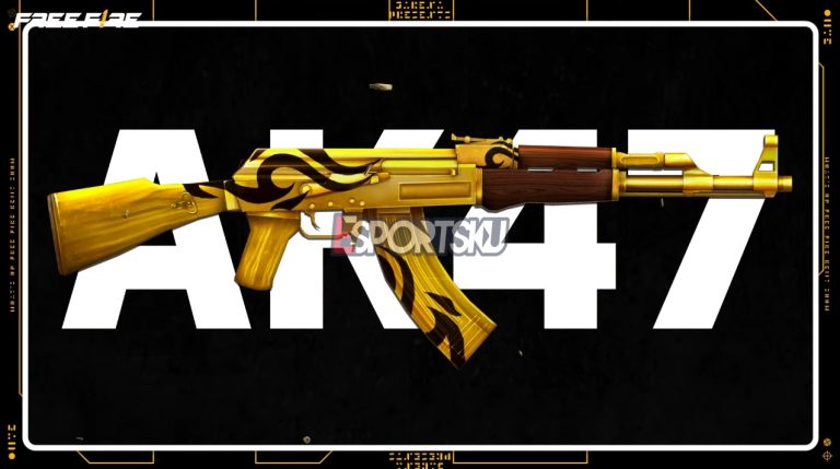 Cara Dapatkan Skin AK47 The Golden Free Fire (FF) – Esportsku