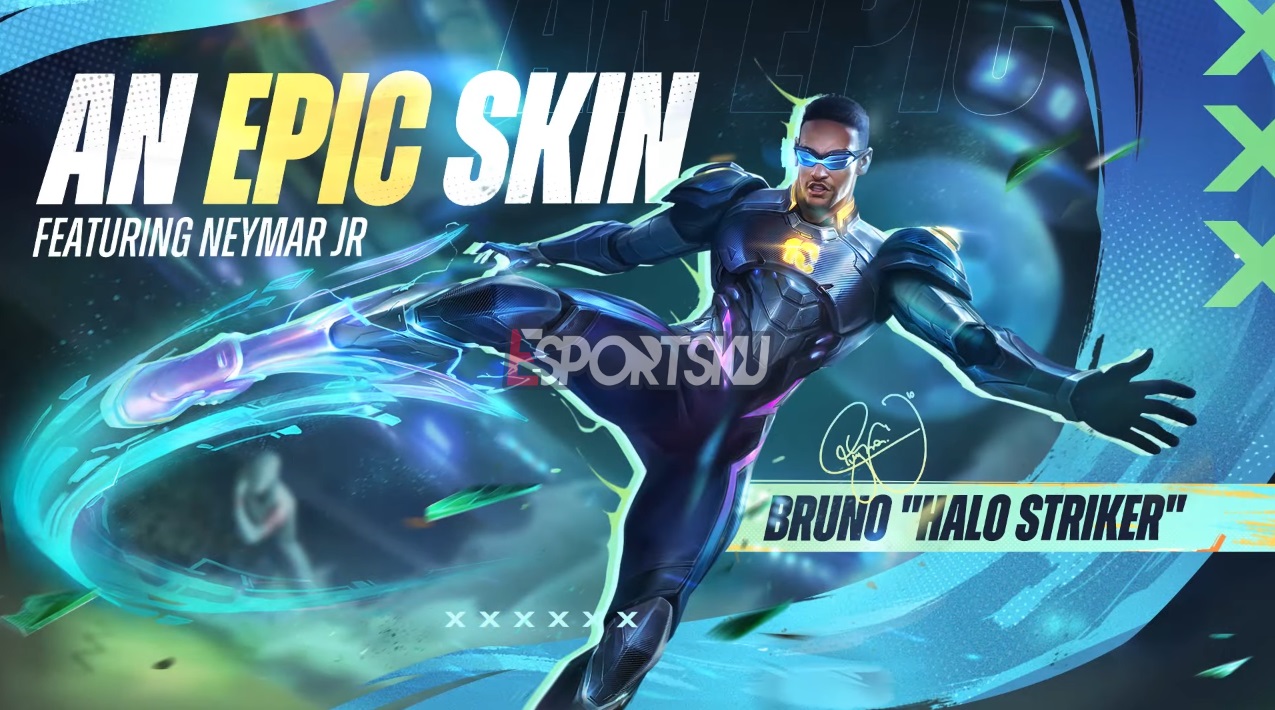 Price Skin Bruno Halo Striker Epic Mobile Legends (ML) - Esports
