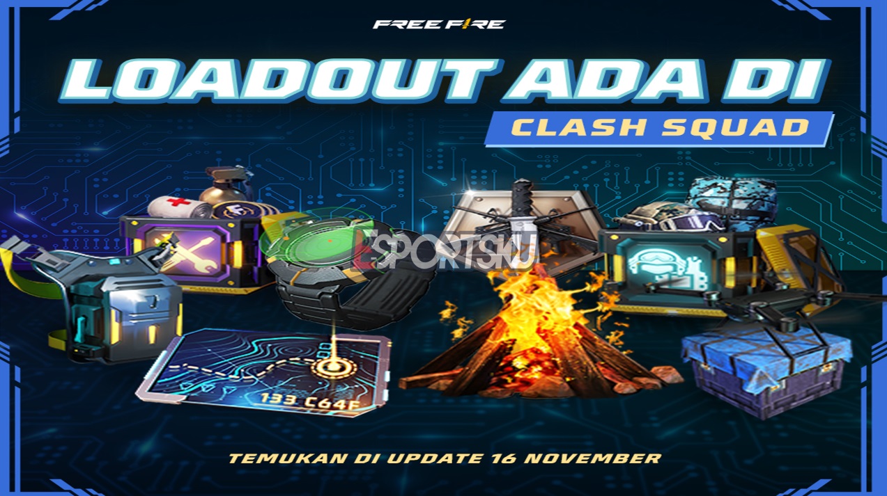 Item Loadout Masuk Mode Clash Squad Free Fire (FF) – Esportsku