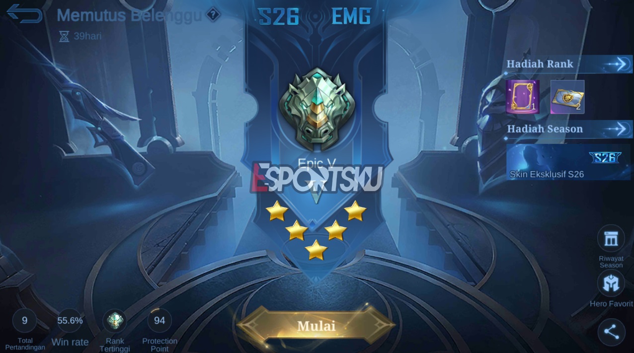 Reset Season Mobile Legends ML S28 Esports Reset Season Mobile Legends ML S28 Esports