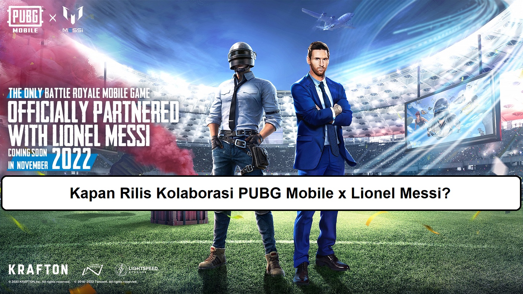 Kapan Rilis Kolaborasi PUBG Mobile x Lionel Messi? – Esportsku
