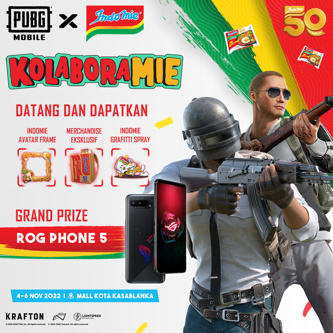 PUBG MOBILE x Indomie hadir di Mall Kokas – Esportsku