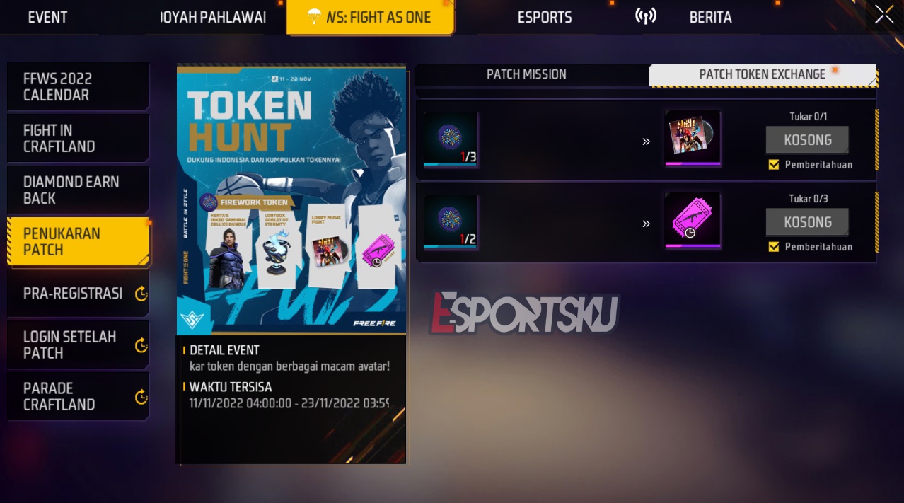 Lobby Music Fight FF, Spesial Kerjasama Dolla Free Fire! – Esportsku