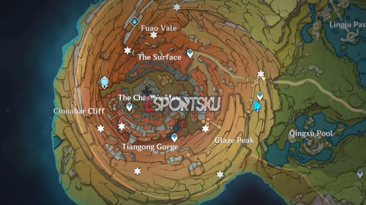 9 Lokasi Batu Muning Chasm Genshin Impact – Esportsku