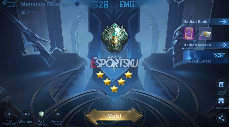 Season ML, Berapa Lama dan Hadiah Mobile Legends? – Esportsku