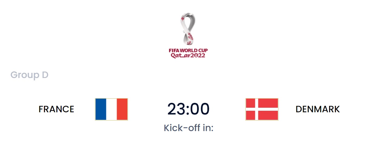 Kapan Jadwal Streaming Perancis VS Denmark Piala Dunia 2022 Qatar ...