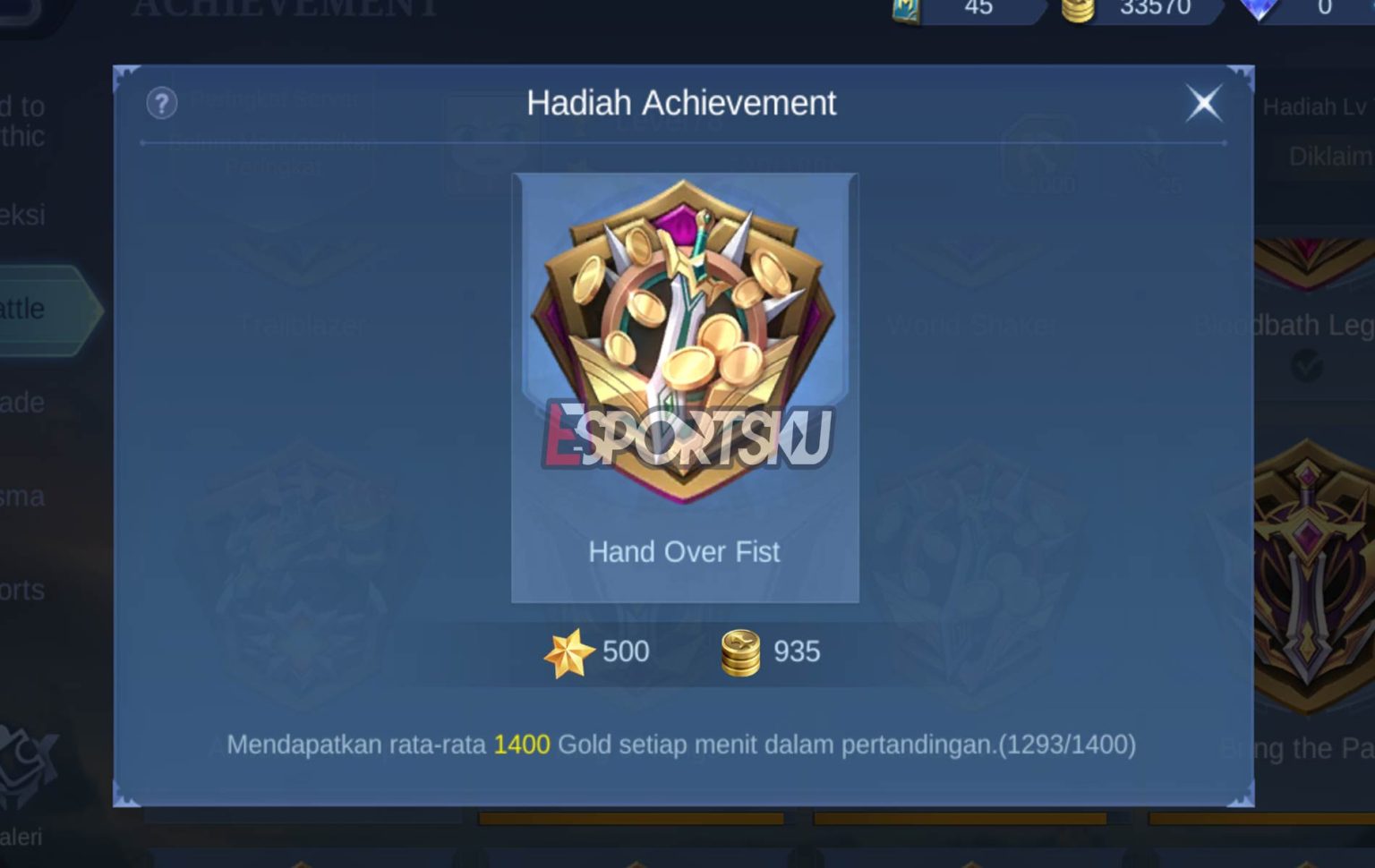 Arti Hand Over Fist Mobile Legends (ML), Ternyata Ini! – Esportsku