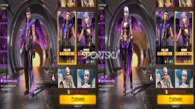 5 Cara Dapatkan Bundle Fallen Havenking Free Fire (FF) – Esportsku