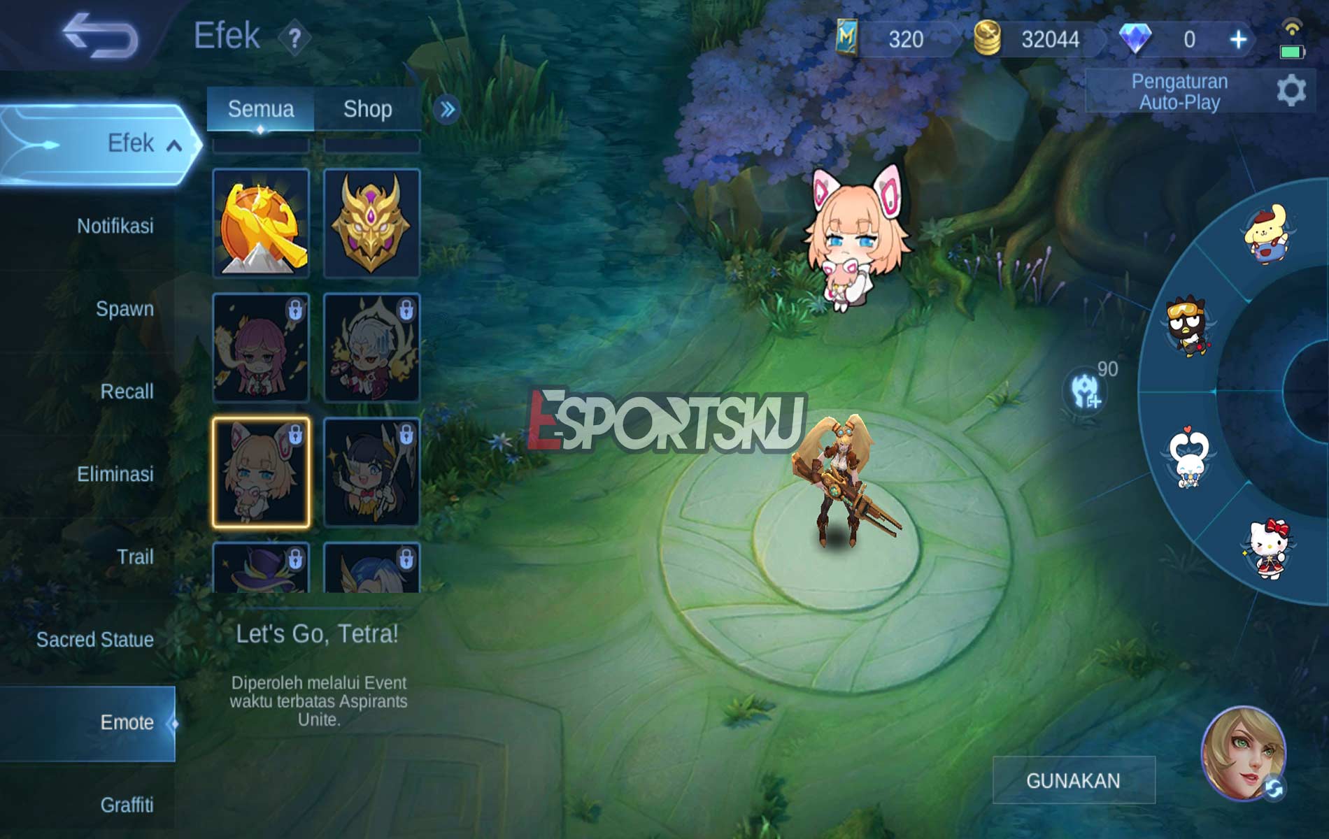Cara Dapatkan Battle Emote Lets Go Tetra Mobile Legends (ML) – Esportsku