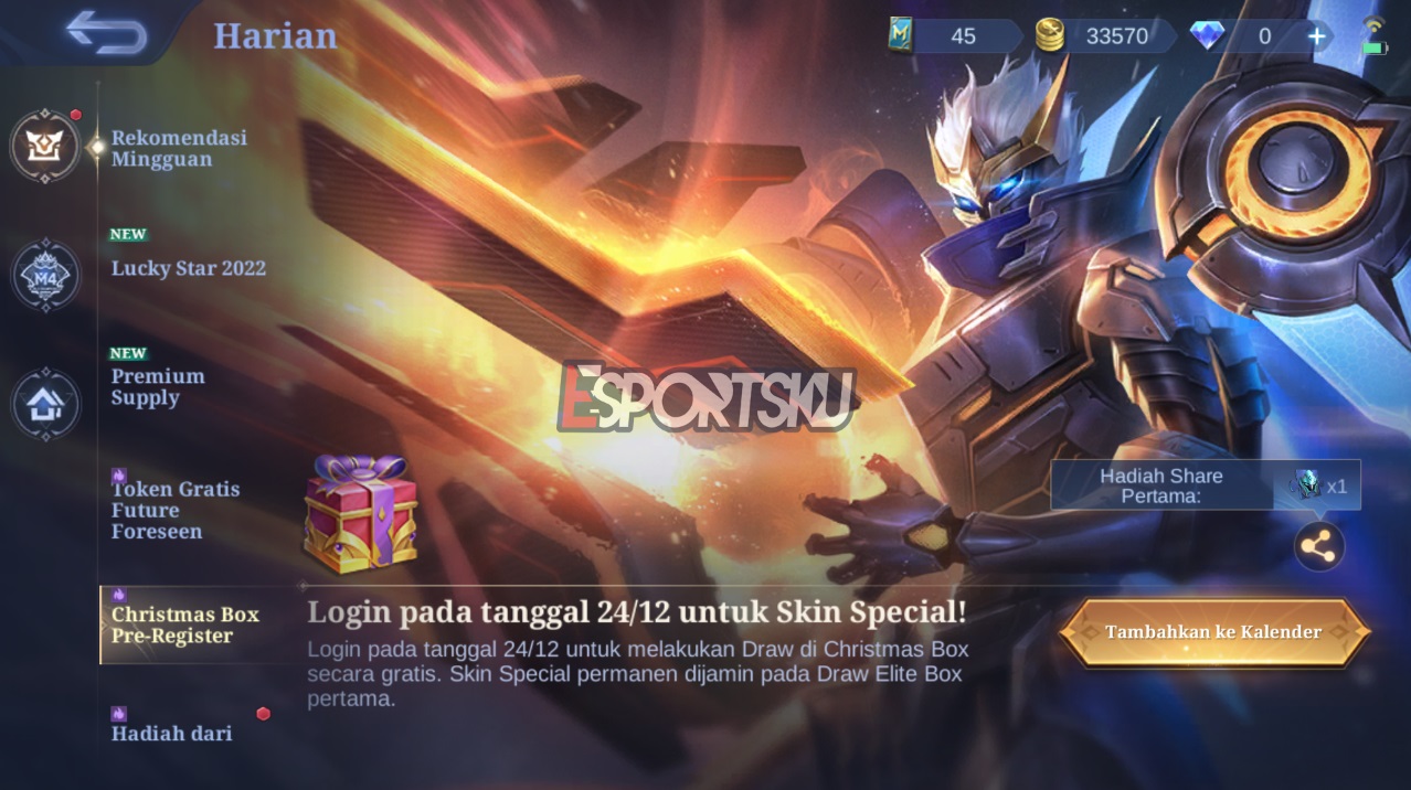 How to Get Christmas Ticket 2022 Mobile Legends (ML) - Esports