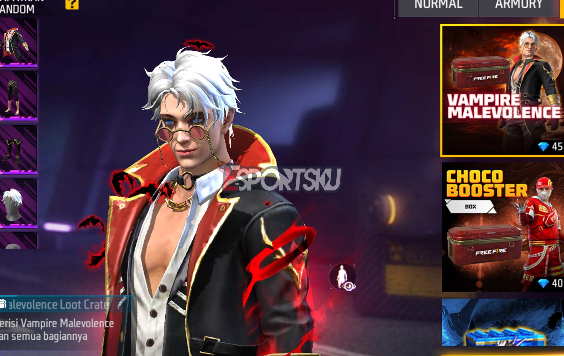 Cara Dapatkan Dracula Loot Crate Free Fire (FF) – Esportsku