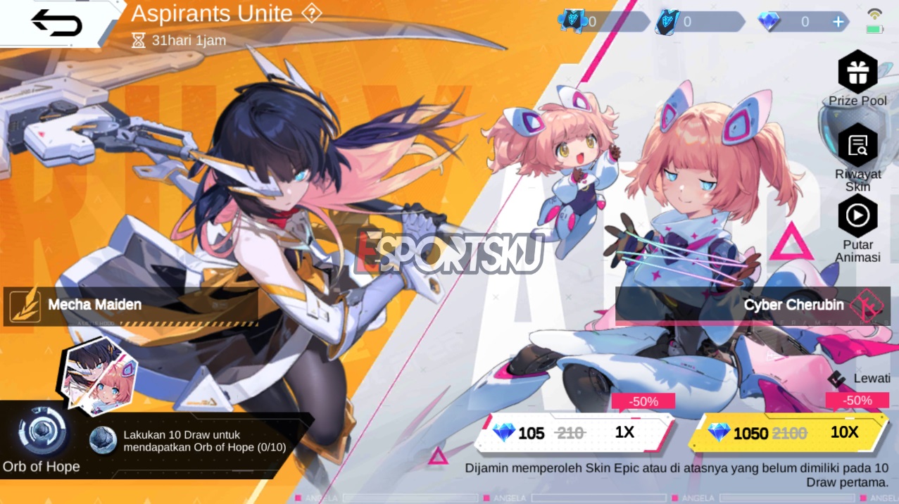 How to Get Skin Aspirants Ruby and Angela Mobile Legends (ML) - Esports