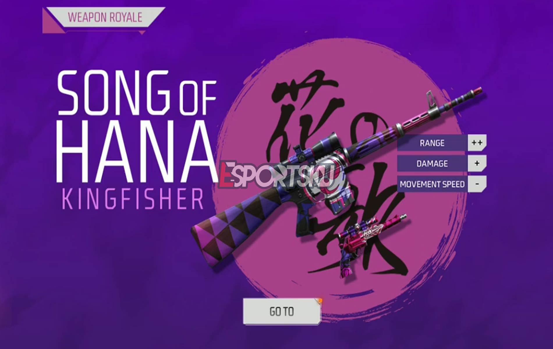 Cara Dapatkan Skin Kingfisher Song of Hana Free Fire (FF) – Esportsku