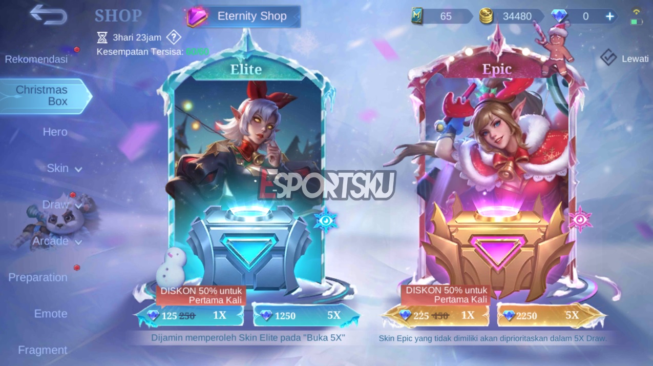 Schedule Christmas Surprise Box 2023 Mobile Legends (ML) - Esports