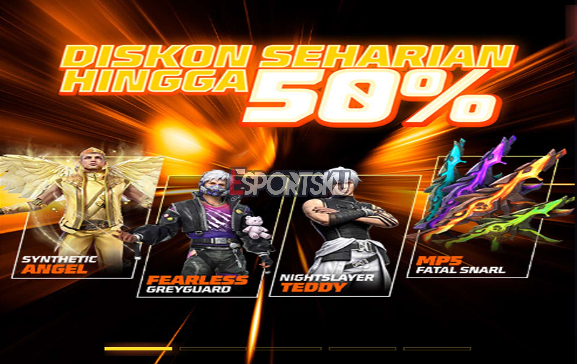 Diskon Royale Mabar JKT48 Free Fire (FF) – Esportsku