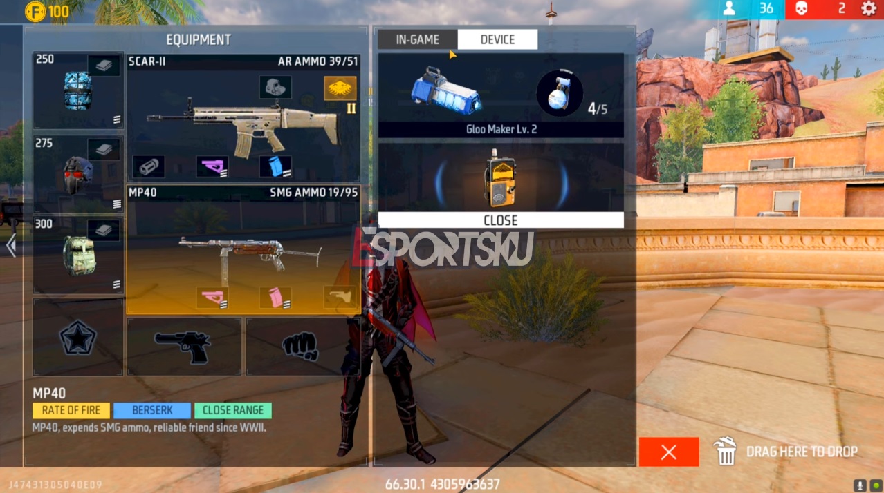 Item Gloo Maker dan Loot Radar Terbaru di OB38 Free Fire (FF) – Esportsku
