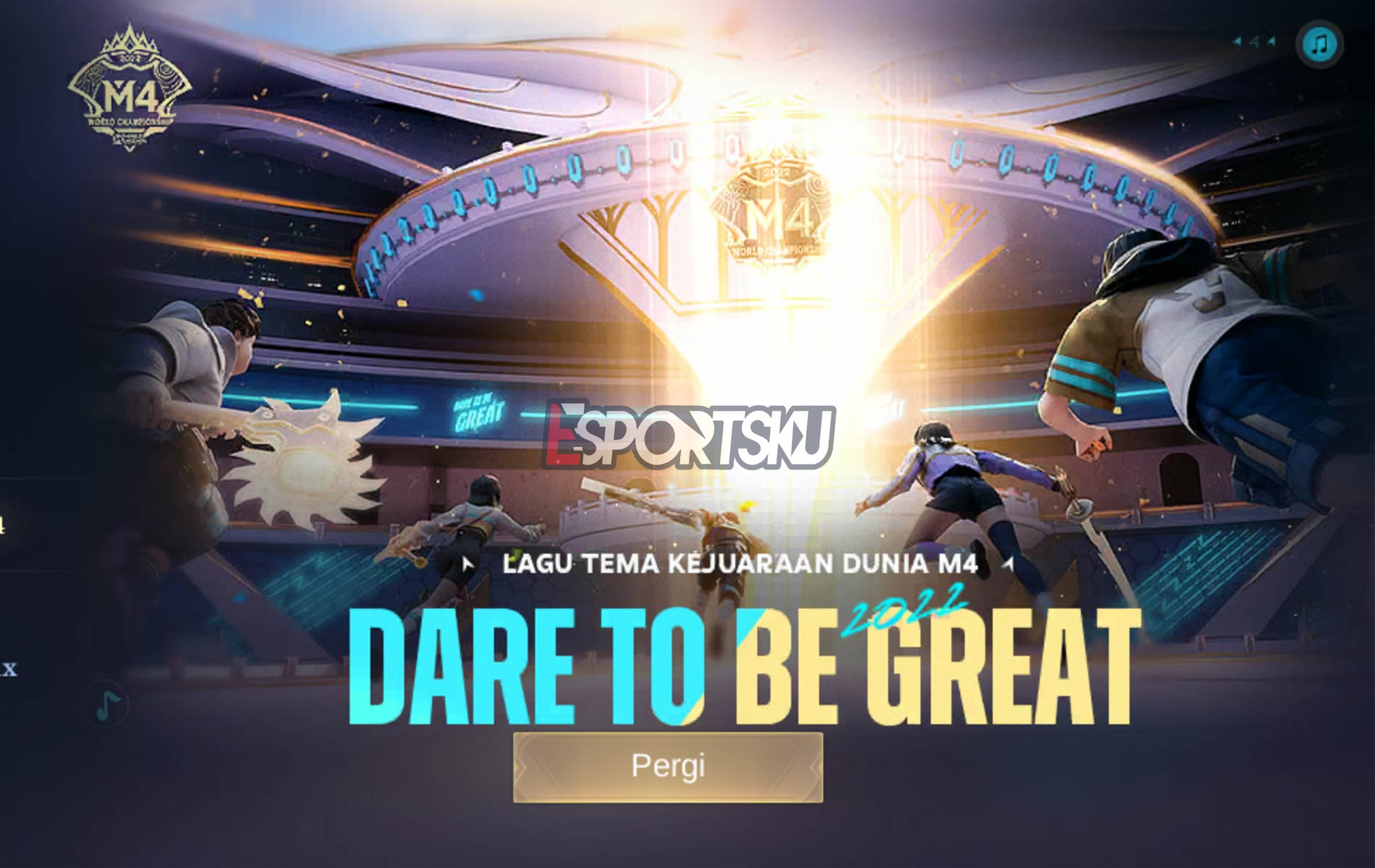Judul Lagu Tema M4 Mobile Legends (ML), Pemberi Semangat! – Esportsku