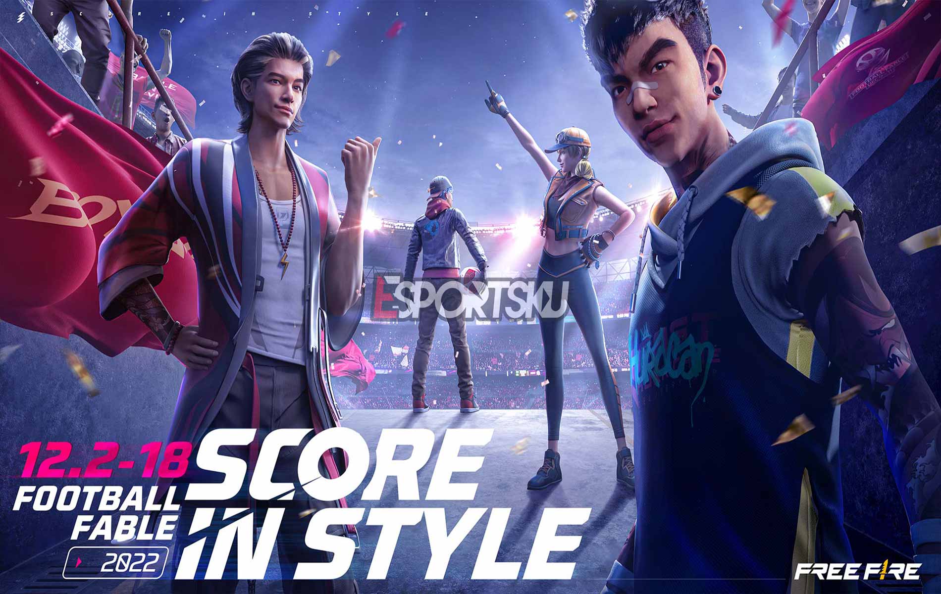 5 Karakter Football Mode Terbaik Free Fire (FF) – Esportsku