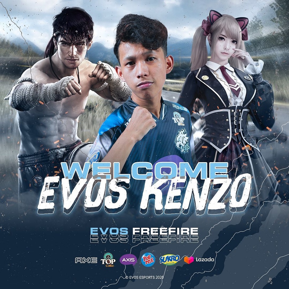 Profil Biodata EVOS Kenzo, Andalan Tim EVOS Divine FF! – Esportsku