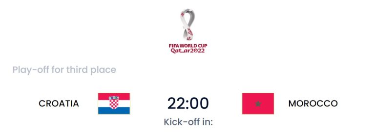 Prediksi Line Up Kroasia VS Maroko Piala Dunia 2022 Qatar – Esportsku
