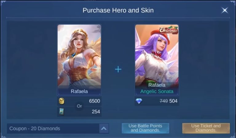Tanggal Rilis Skin Rafaela Christmas 2022 Mobile Legends (ML) – Esportsku
