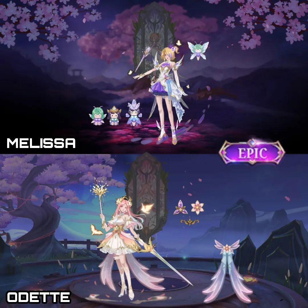 Bocoran Skin Epic Glass Saintess Melissa & Odette Mobile Legends (ML ...